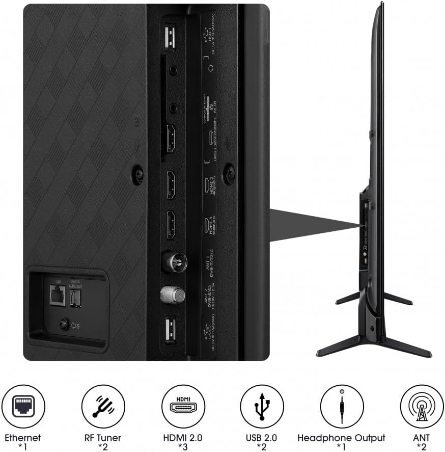 Hisense Smart TV 43A6K 4K Ultra HD LED 43 Zoll | MyOnlyShop